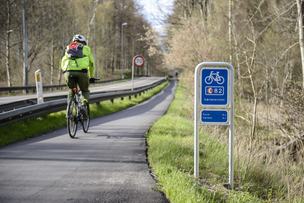 Sti og tracé på supercykelstier - Koncept for Supercykelstier
